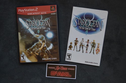 Star Ocean Till the End of Time complet sur Playstation 2 PS2 US NTSC ...