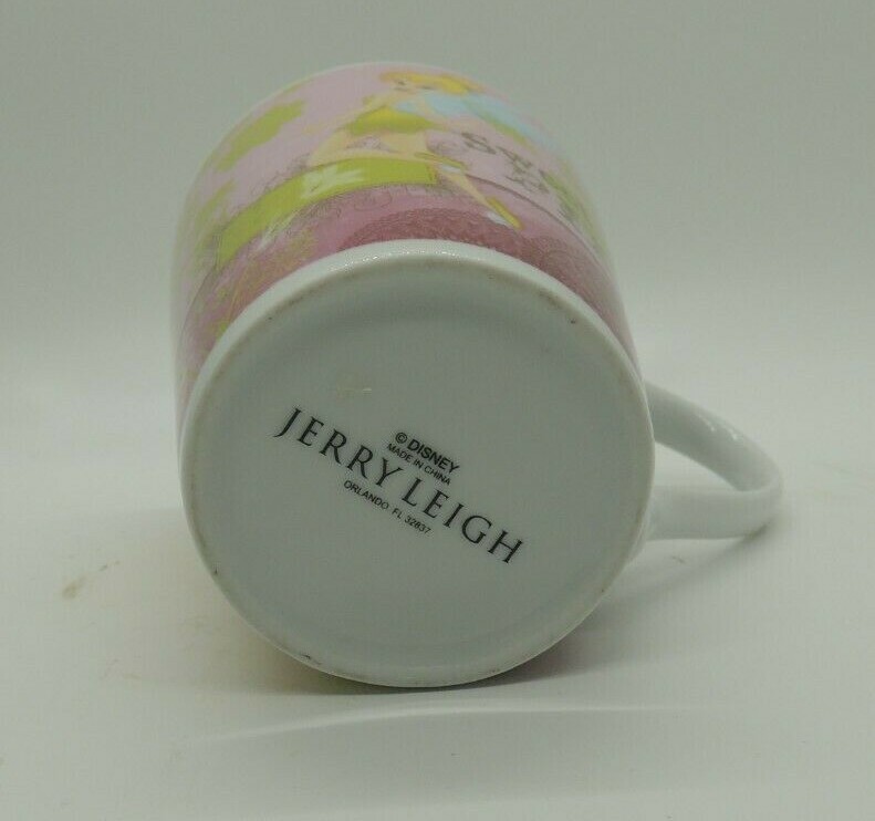 Tinkerbell Coffee Mug Cup SWEET PIXIE TINK Pink Butterfly Disney Jerry ...