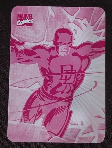 2024 Finding Unicorn Marvel Evolution CC-121 Plate 1/1 Daredevil | eBay