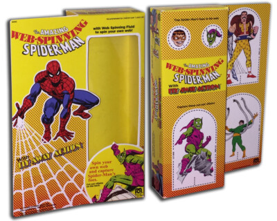Mego WEB-SPINNING SPIDER-MAN Box for 12" Action Figure (BOX ONLY) | eBay