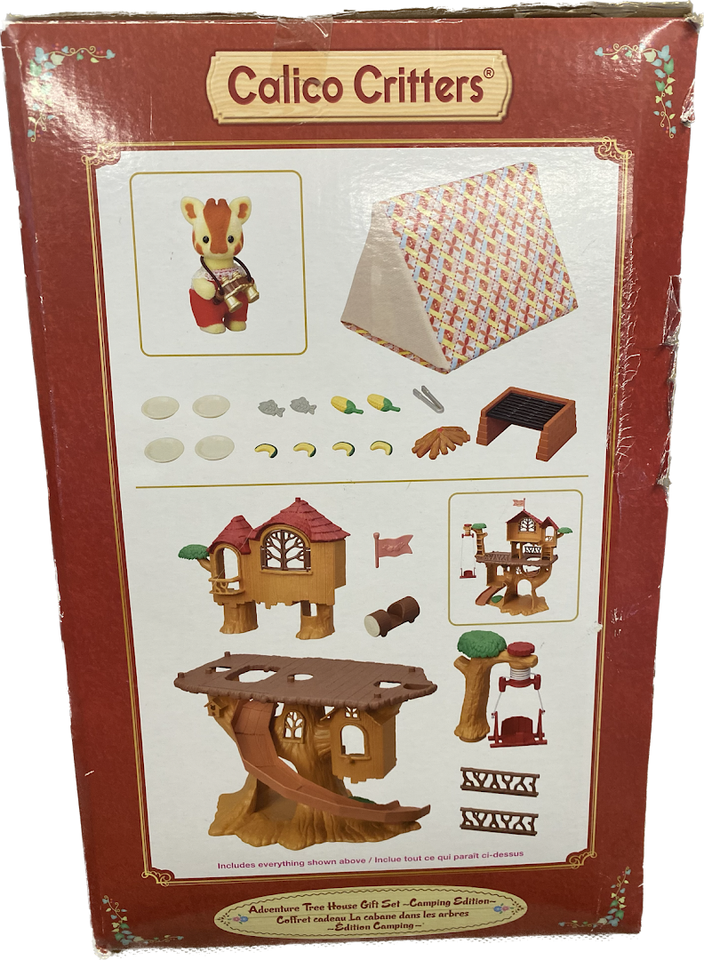 Rare Calico Critters Bonus Adventure Tree House Gift Set- #CC2031-NIB ...
