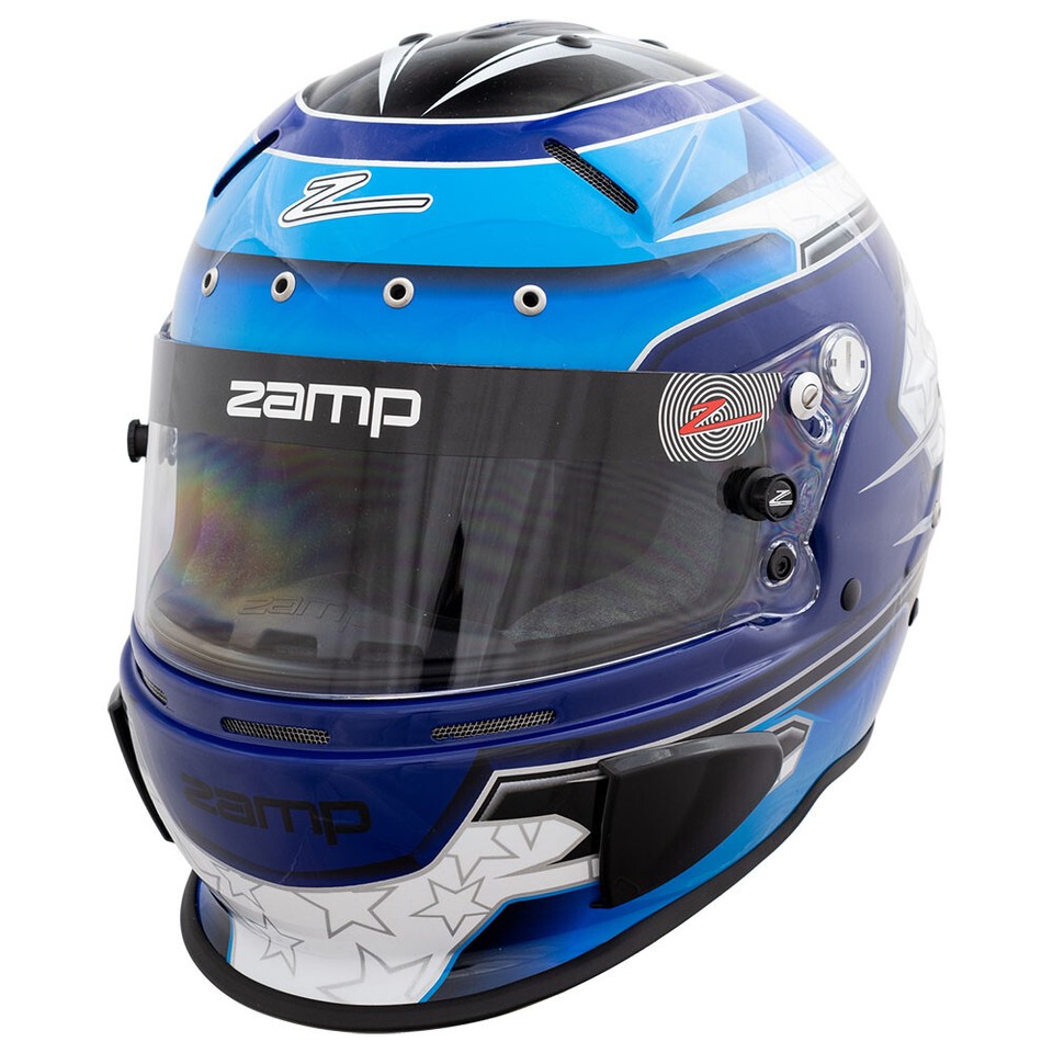 Zamp RZ70E Helmet Hans Compatible Holes Snell 2020 Approved ORCi ...
