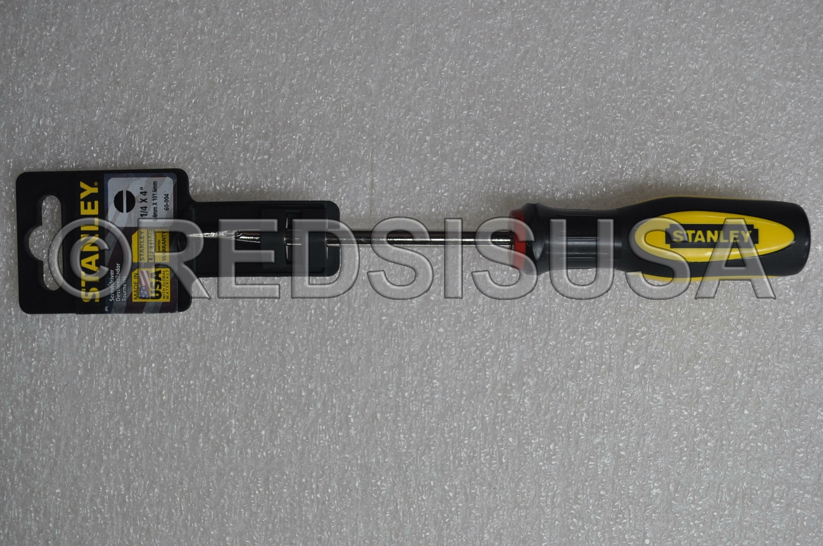 Stanley Screwdriver Flathead 1/4 X 4" 60-004 | eBay