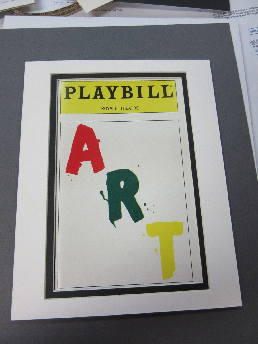 Blank Playbill Template
