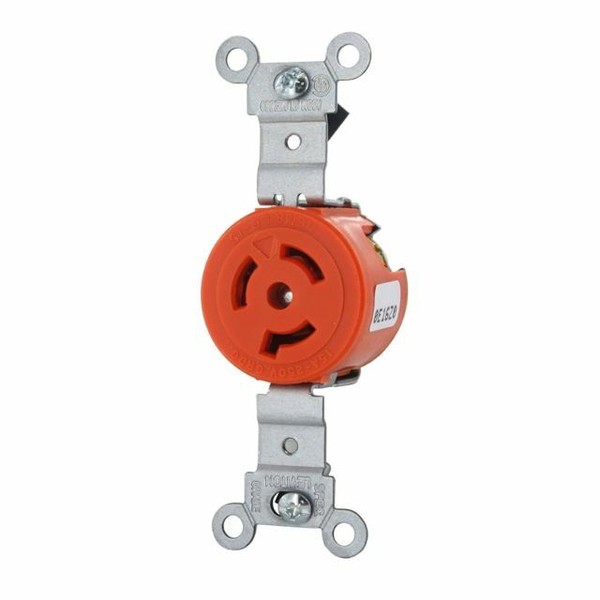 Leviton L6-15 ISO GND Locking Receptacle 15a 250v for sale online | eBay
