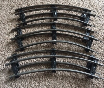 6 Pieces Vintage All Metal Train Track | eBay