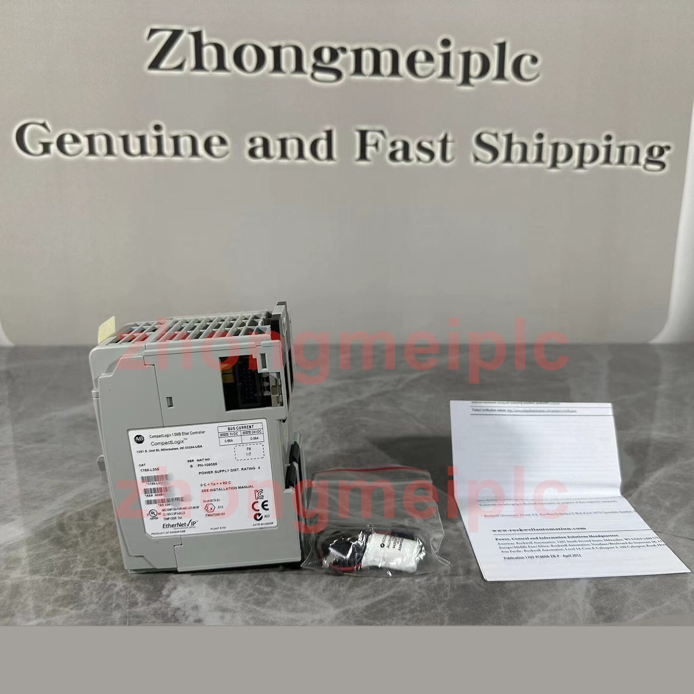 New opened 1769-L35E Allen-Bradley CompactLogix 1.5MB ENet Controller ...