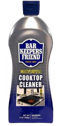 (13oz Bottle) Bar Keepers Friend Cooktop Cleaner Stove Cleaner ...
