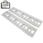 72"x14" Aluminum Ramps 2 Pcs 6500Lbs Car Trailer Truck Hook End 1 Pair ...