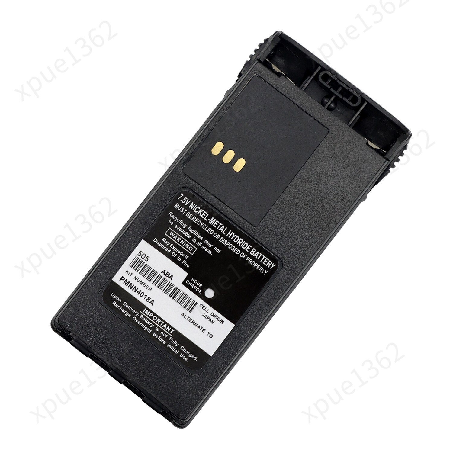 Battery PMNN4018A For Motorola CT150 CT250 CT450 CT450LS GP308 Radios ...