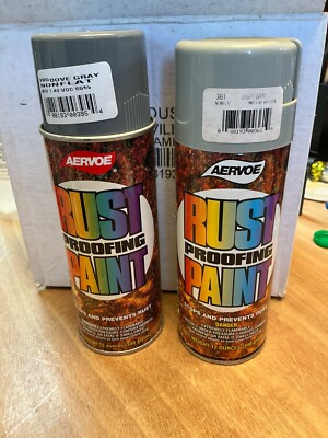 AERVOE Rust Proofing Paint (4-Dovegray395)(1-LightGray361) | eBay
