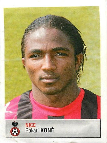 PANINI FOOTBALL 2006 2007 NICE BAKARI KONE | eBay