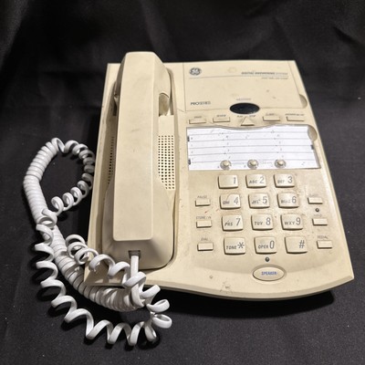General Electric 2-9970C 2-9971C Phone Wall Or Desk Digital Answering ...