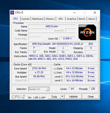 AMD EPYC 7742 64-Core 100-000000053-05 2.0GHz SP3 225W Server CPU QS ES for sale online | eBay