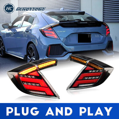 HCmotion LED Tail Lights For Honda Civic Hatchback FK7 FK8 2017-2020 ...