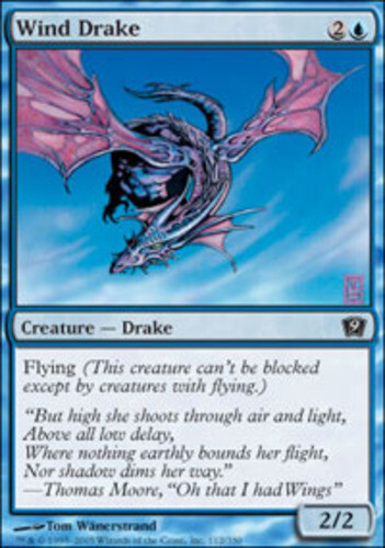 MTG: Wind Drake [Moderately Played] 9th Edition Magic the Gathering CCG ...