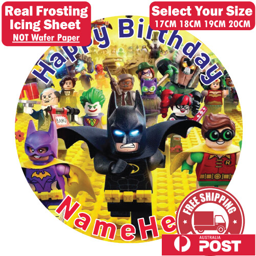 Lego Batman Cake Toppers Lego Batman Cake With Edible Lego! By