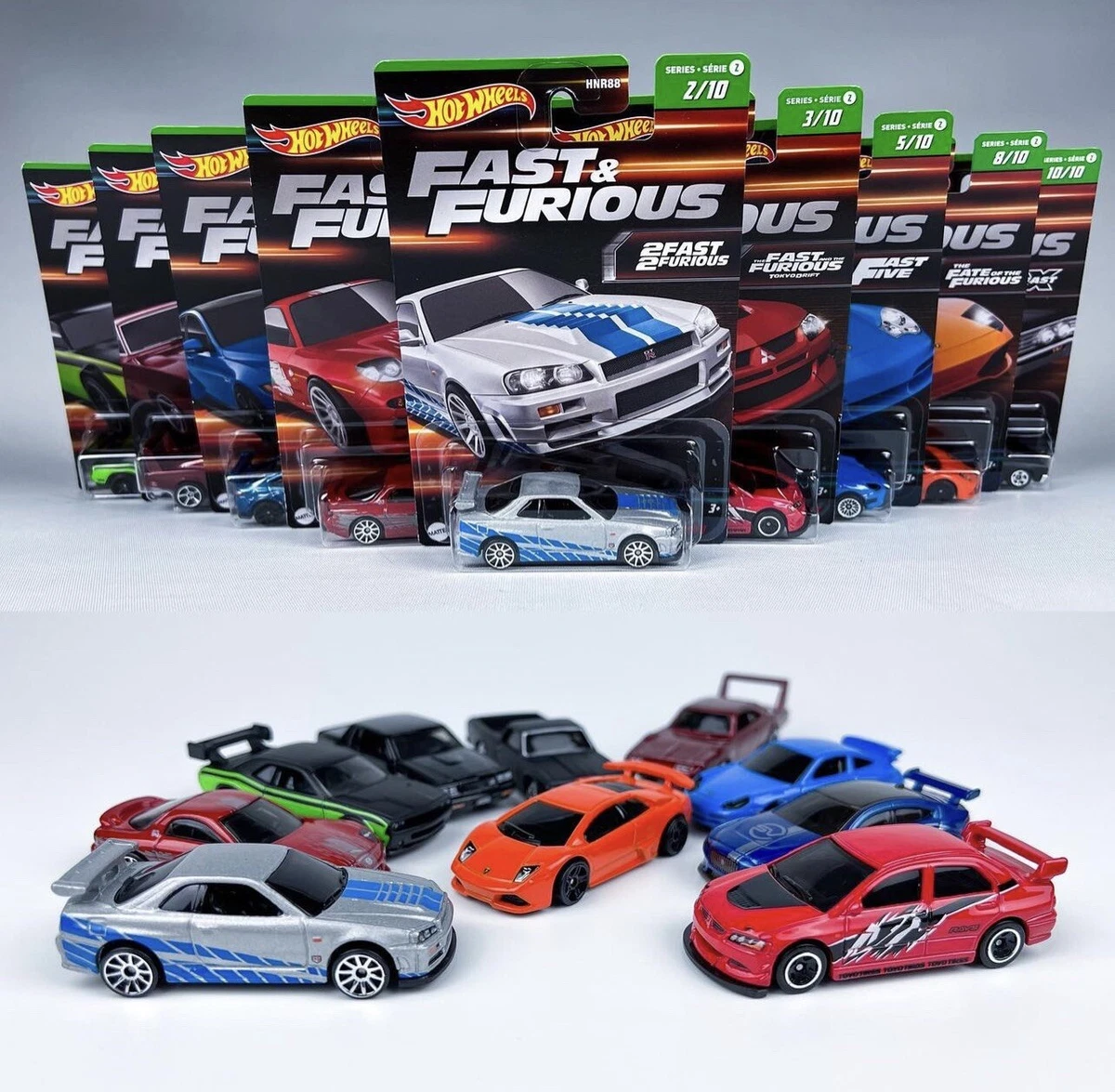 Fast And Furious 3 Toy Cars