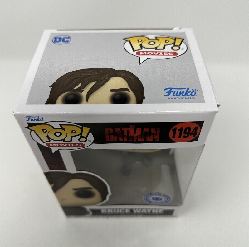 Funko POP! The Batman #1194 Bruce Wayne - Pop In A Box Exclusive !66 ...