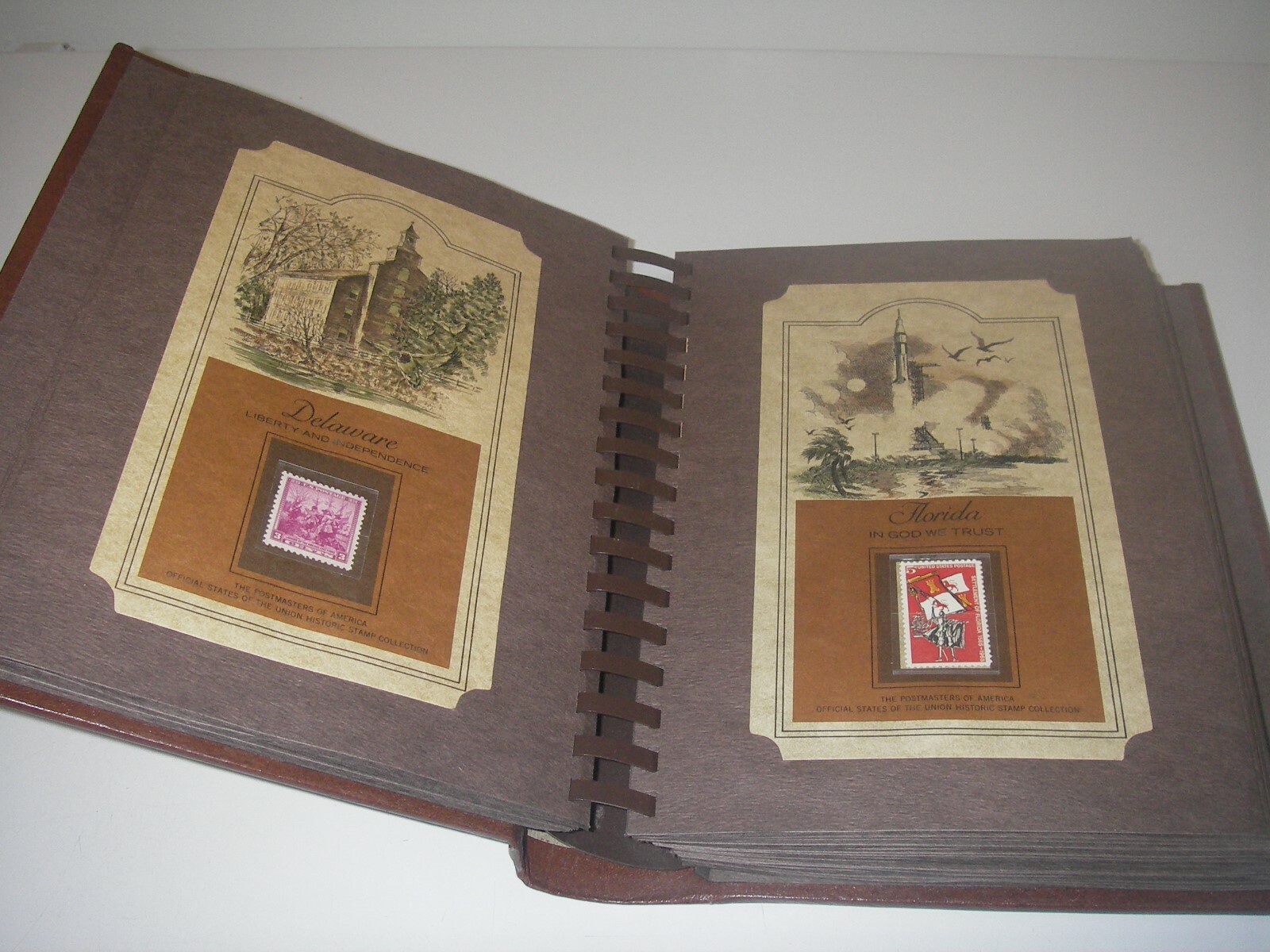 Postmasters of America Official States of Union Historic Stamp ...