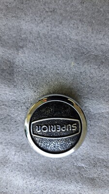 2.5"Nos 1970's 80's Vintage Superior Wheels Chrome Center Hub Cap 15 ...