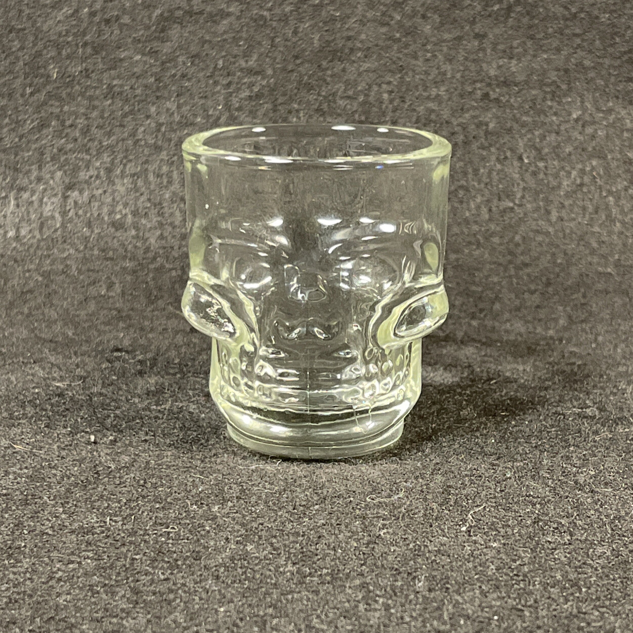 Skull Shaped Shot Glass Day Of The Dead Skeleton Halloween Glassware | eBay