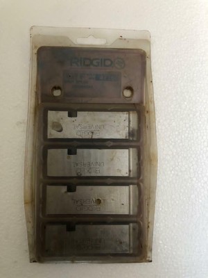 RIDGID 47760 HIGH SPEED UNIVERSAL UNV DIE/ CAHSER SET 1/4"-3/8" NPT #2 ...