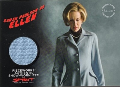 Sarah Paulson PW.7 Relic Card from The Spirit Trading Cards, Inkworks ...