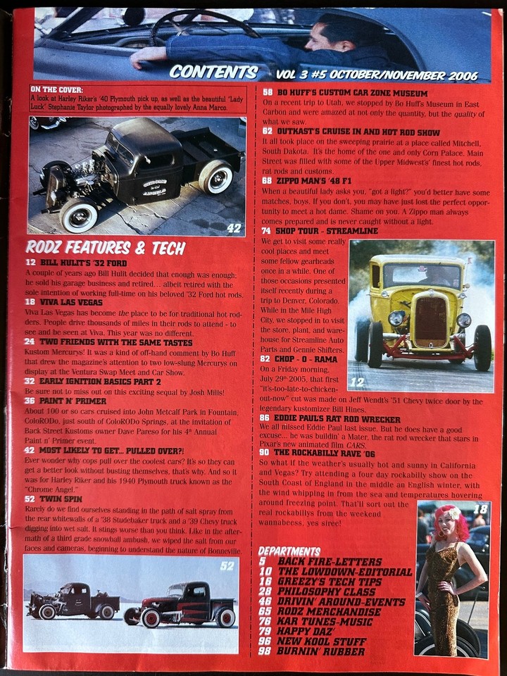 🏎️ OL' SKOOL RODZ Magazine Issues #9 (2005) through #118 (2023) Pick ...