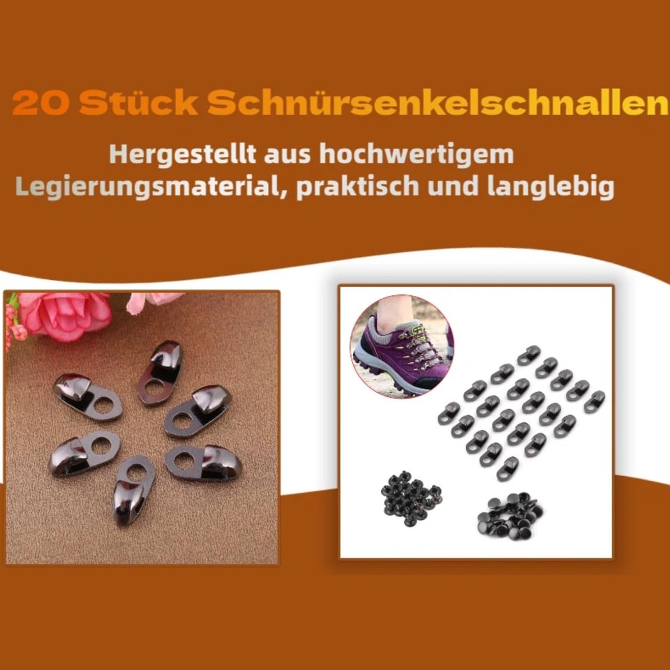 Boot Hook Eyelets - Speed Hooks with Rivets for Repair/Camp/Hike/Climb ...