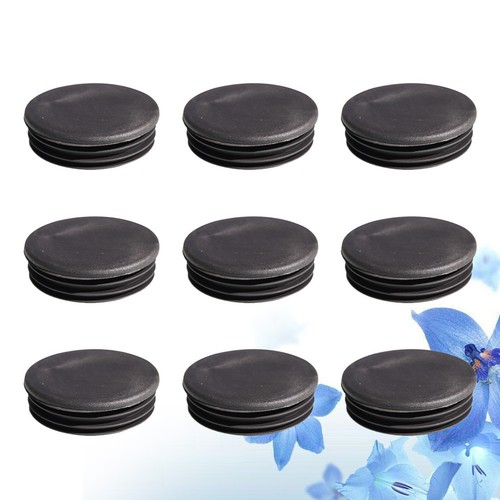 10PCS 60mm Round Plug Stopper Plastic Tube Block Furniture Inner Plug ...