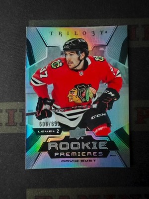 2023-24 Upper Deck Trilogy Hockey Rookie Premieres David Gust /699 | eBay