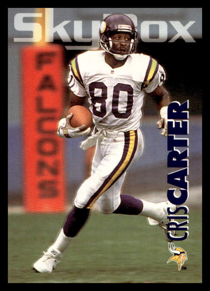 1993 SkyBox Impact #188 Cris Carter Minnesota Vikings | eBay