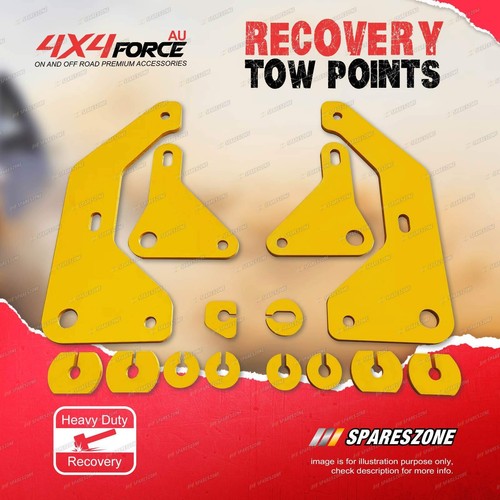 4X4FORCE HD Yellow Recovery Tow Point Kit for Ford Ranger T6 T7 T8 | eBay
