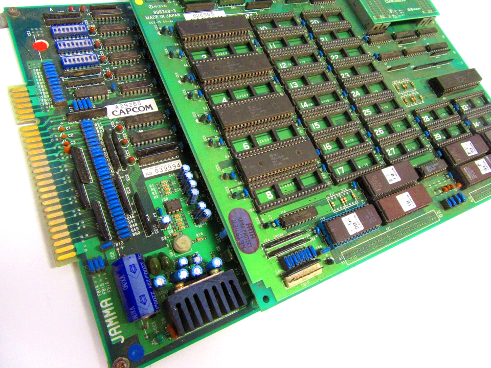 Capcom, Final Fight, Arcade, PCB, Board Set, Untested | eBay