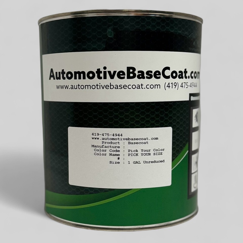MERCEDES - 744 BRILLIANT SILVER MET BASECOAT PAINT (PICK PINT, QUART OR ...