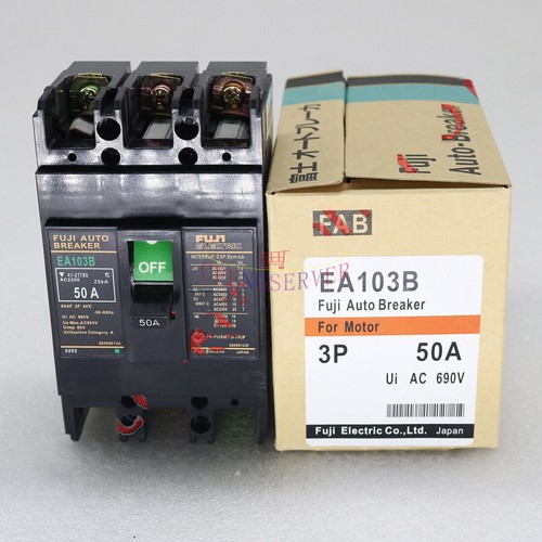 1PCS New FUJI EA103B 3P 50A Circuit Breaker | eBay
