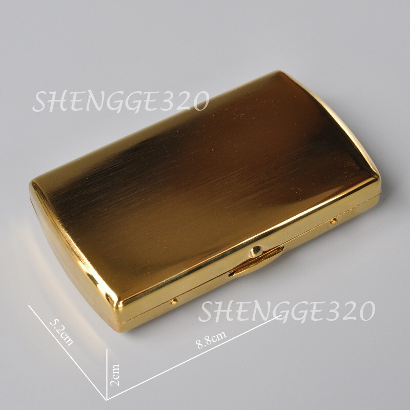 Victorian Style Brass Cigarette Case For 12 Pcs King Size Metal Box ...