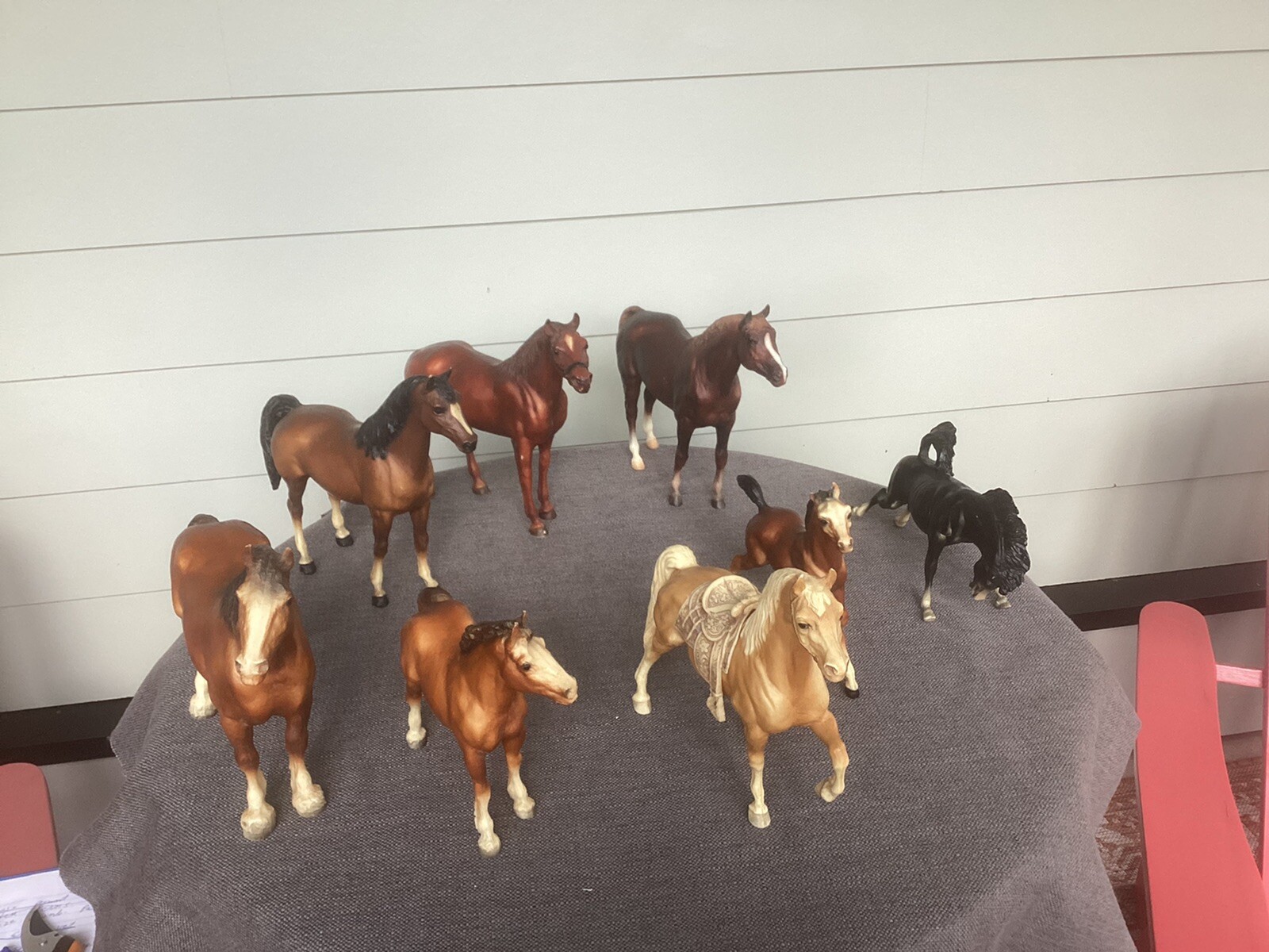 Model Toy Horse - Collectible - Lot of 8 - Vintage - USA - | eBay