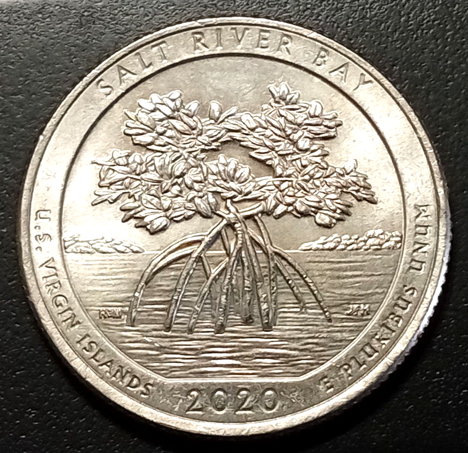 U S Coin 2020 P “SALT RIVER BAY,” “U.S. VIRGIN ISLANDS,” “2020 ...