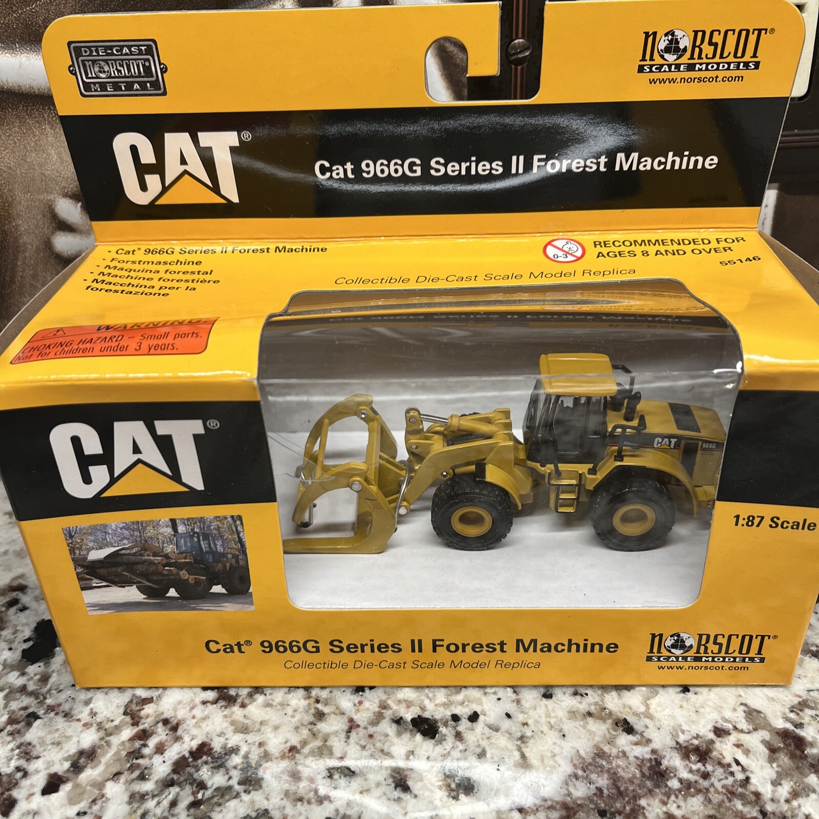 Norscot Scale Models Cat 966G Series II Forest Machine 1:87 Scale | eBay