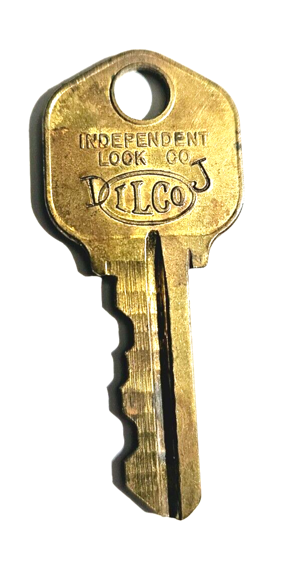 ILCO Independent Lock Co Vintage Key 1176 marked DJ collectors dream | eBay