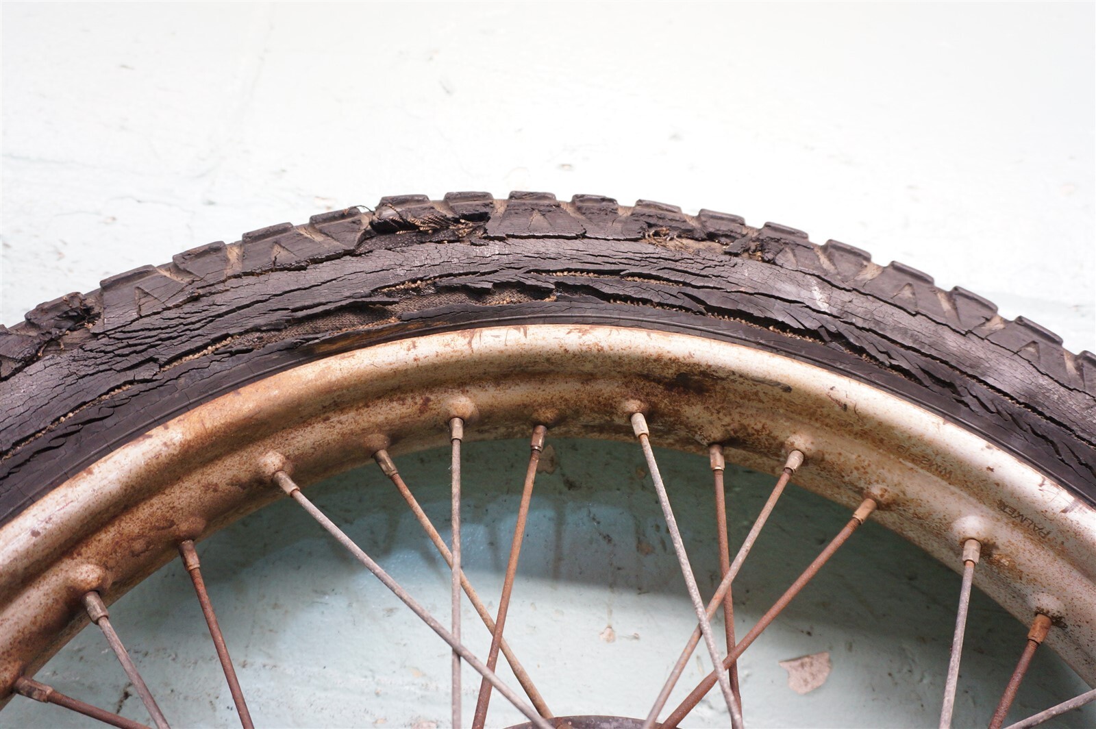 1952 Matchless G9 AJS Model 20 500cc Twin AMC 500 *2692 Front Wheel ...