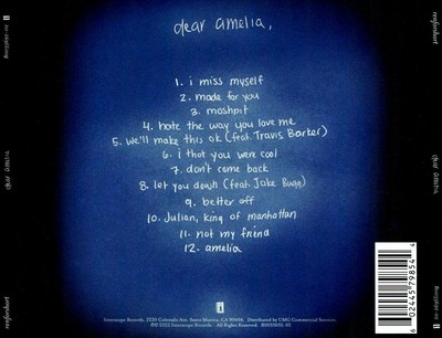 RENFORSHORT DEAR AMELIA NEW CD 602445798544| eBay