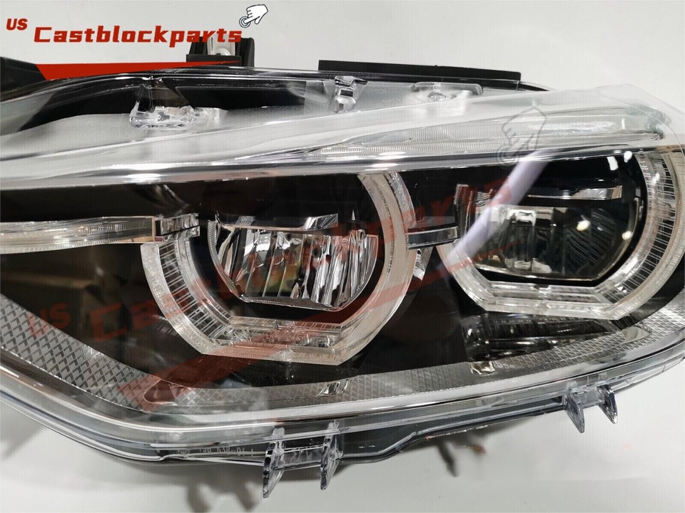 Headlight LED W/O AFS LH Driver 2015-2019 BMW Series 3 Series ...