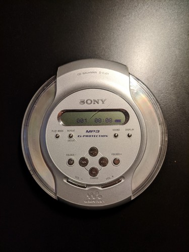 Vintage Sony Mp3 CD Player Walkman D CJ01 | eBay
