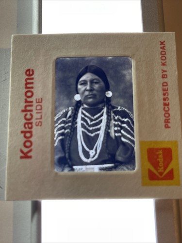 Edward Curtis “Woman” Cayuse Native American 35mm Art Slide | eBay
