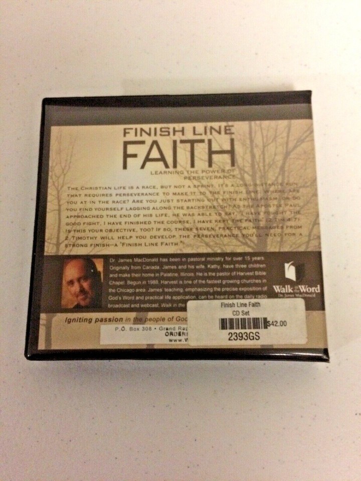 Finish Line Faith Learning the Power of Perseverance: II Timothy, Verse ...