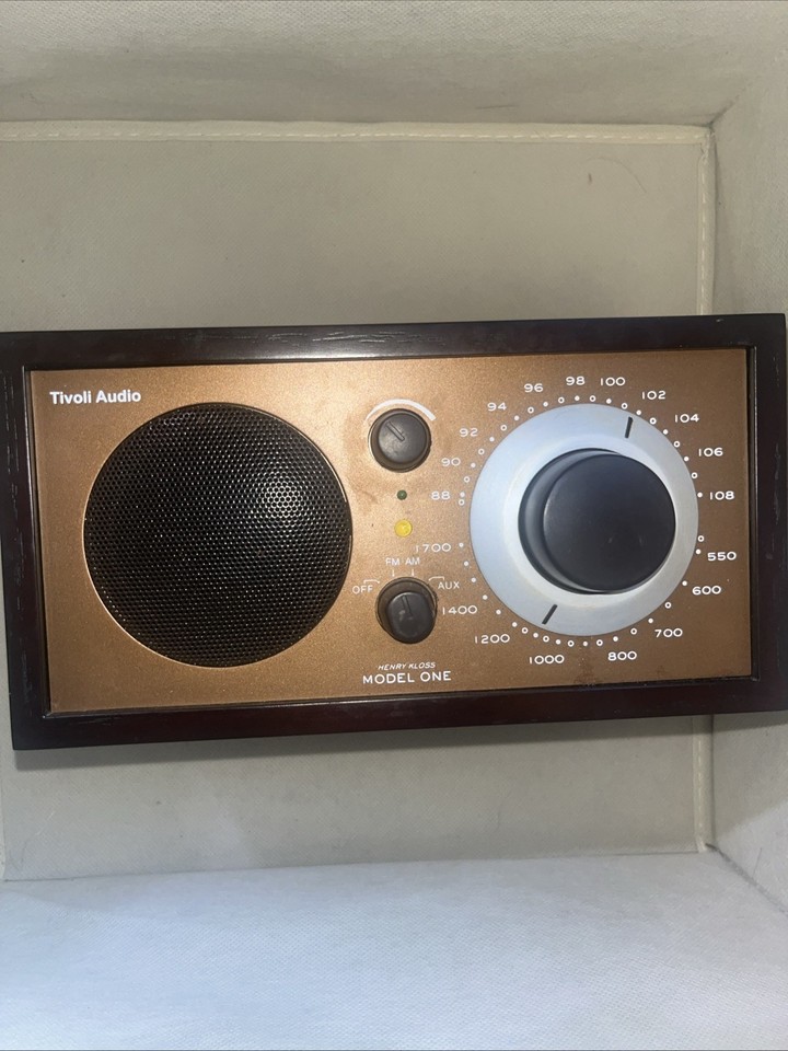 Excellent condition-Tivoli Audio Henry Kloss Model One AM/FM Radio ...