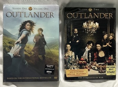 Outlander TV Show Season One Volume One & Two 1, 2 - & Season Two DVD ...